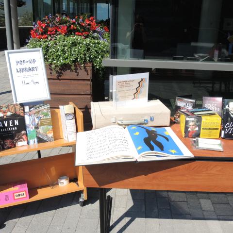 Introducing Banff Centre’s Pop-up Library! | Banff Centre